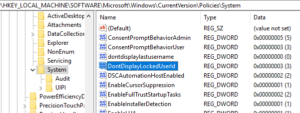 Howto: Do not display the name of the user who has locked a Windows ...